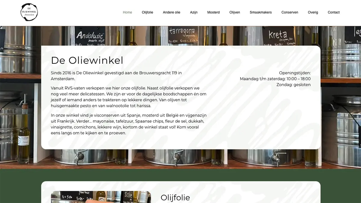 Smaakmakers – De Oliewinkel Amsterdam